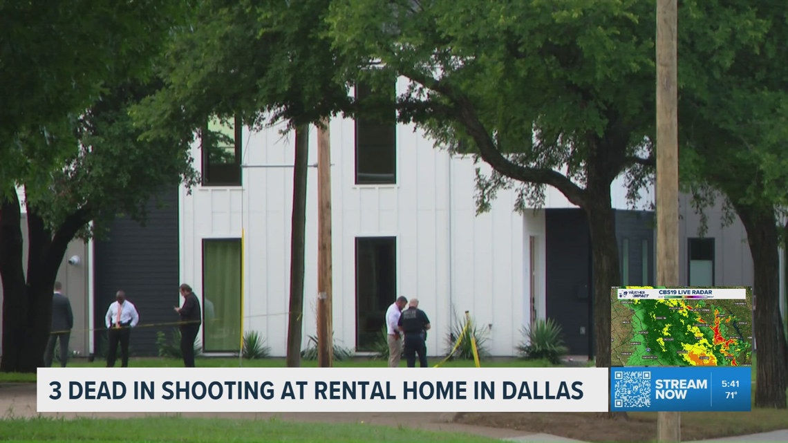 3 dead, 1 hospitalized in West Dallas shooting; suspect unknown | cbs19.tv