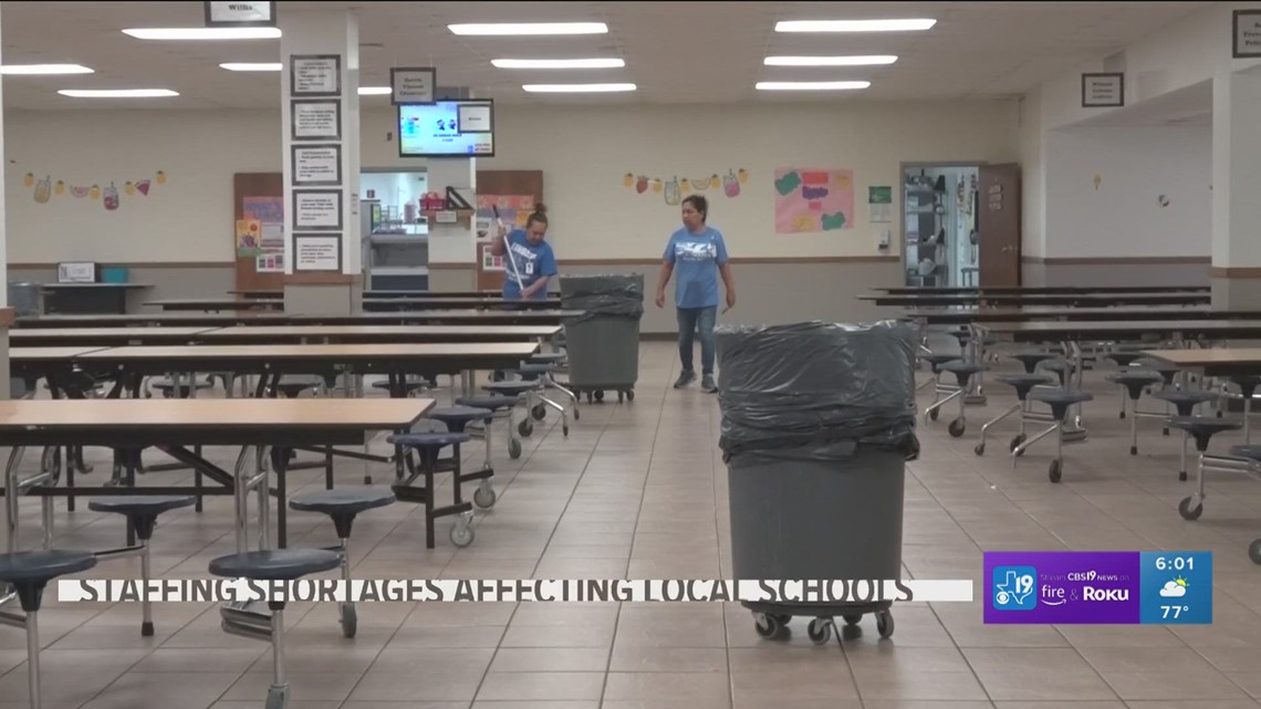 Schools seeing staff shortages across East Texas | cbs19.tv