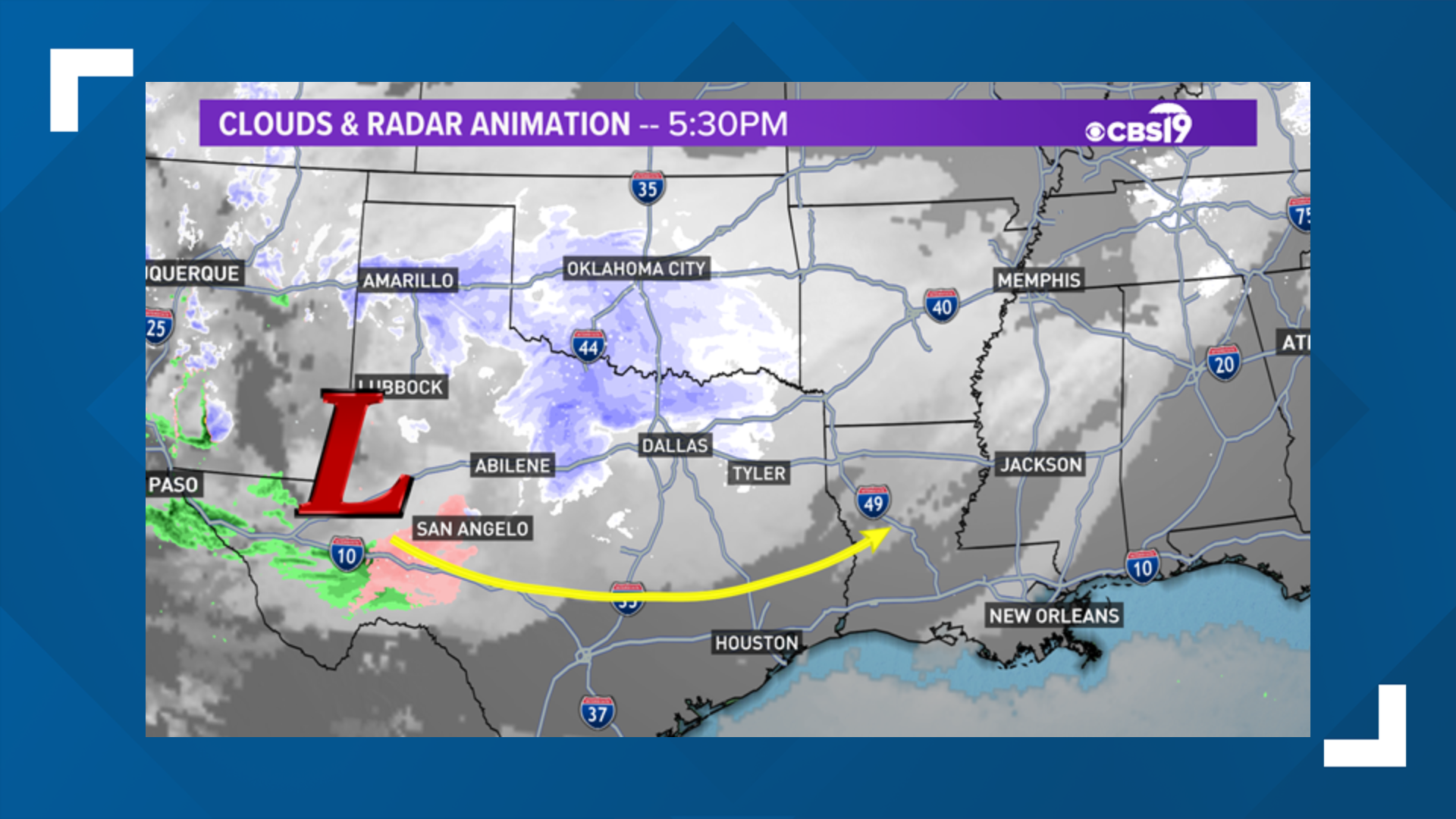 What kind of weather are we expecting in East Texas? | cbs19.tv