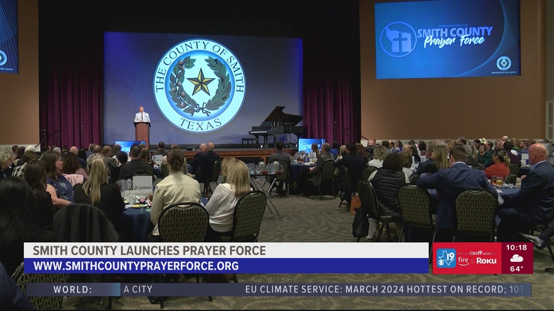 Smith County announces group that prays for first responders | cbs19.tv