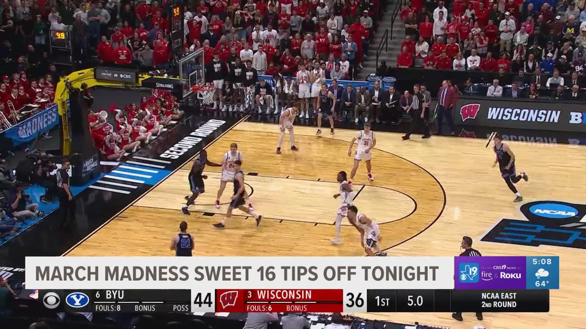 March Madness Sweet 16 tips off Thursday night | cbs19.tv
