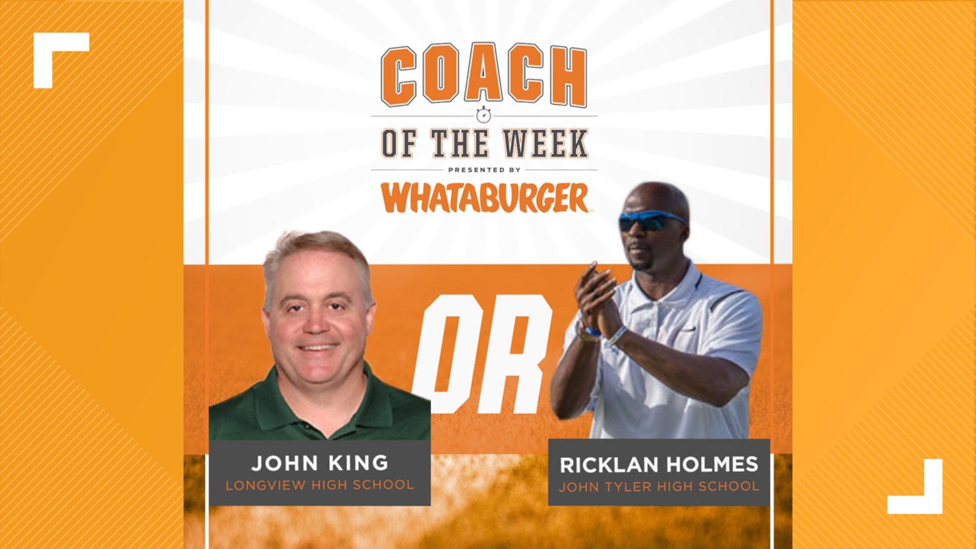 VOTE: Whataburger Coach of the Week - John King vs. Ricklan Holmes ...