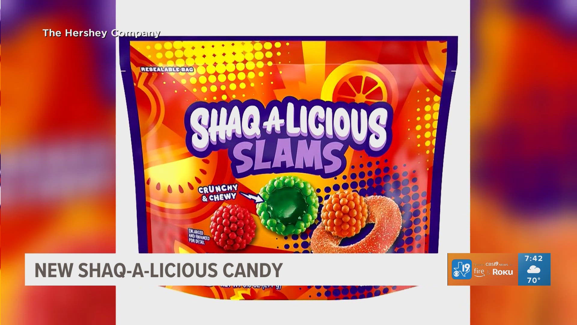 Shaquille O’Neal launches hoops-themed candy Shaq-A-Licious Slams ...