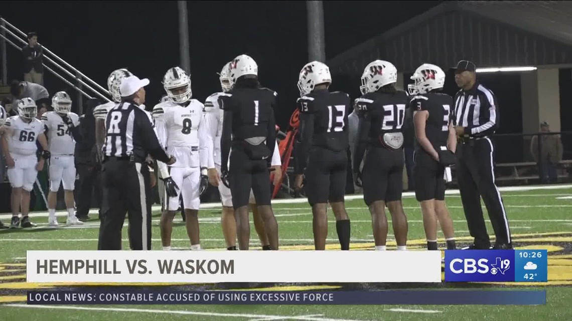Hemphill vs. Waskom | cbs19.tv