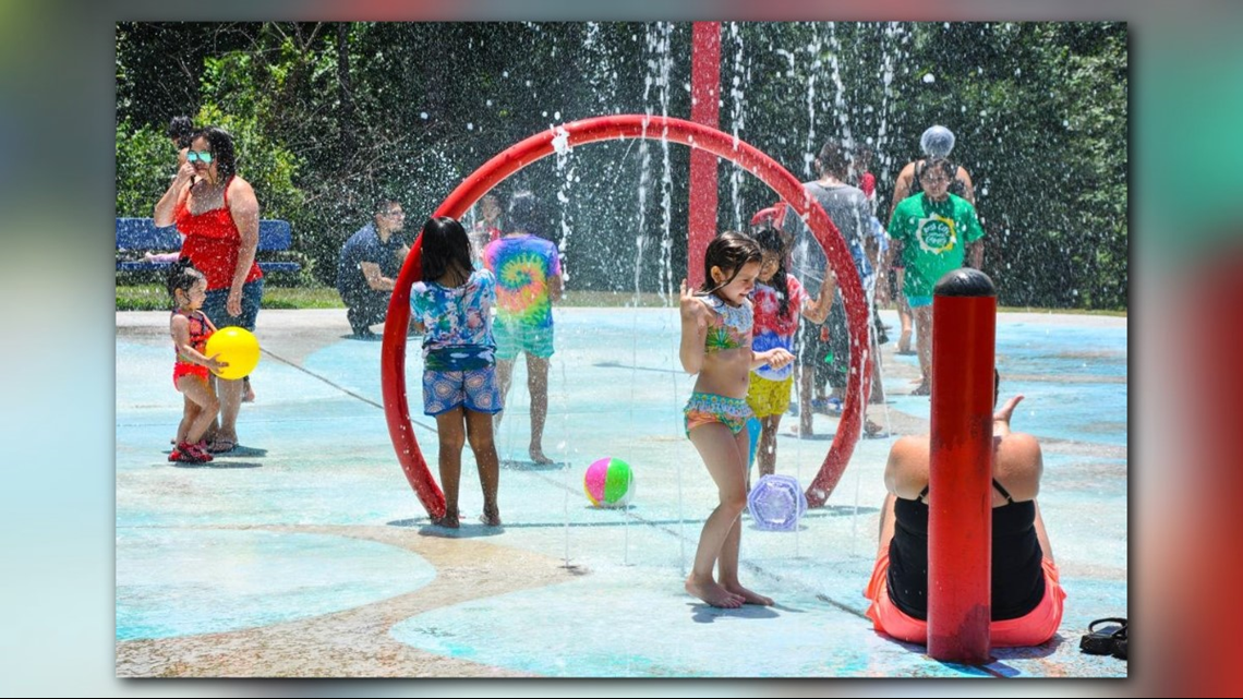 Bergfeld Park, Faulkner Park splash pads to reopen Monday, June 8 ...