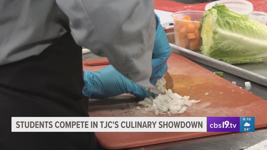 Culinary high schoolers compete in TJC's second annual cook off | cbs19.tv