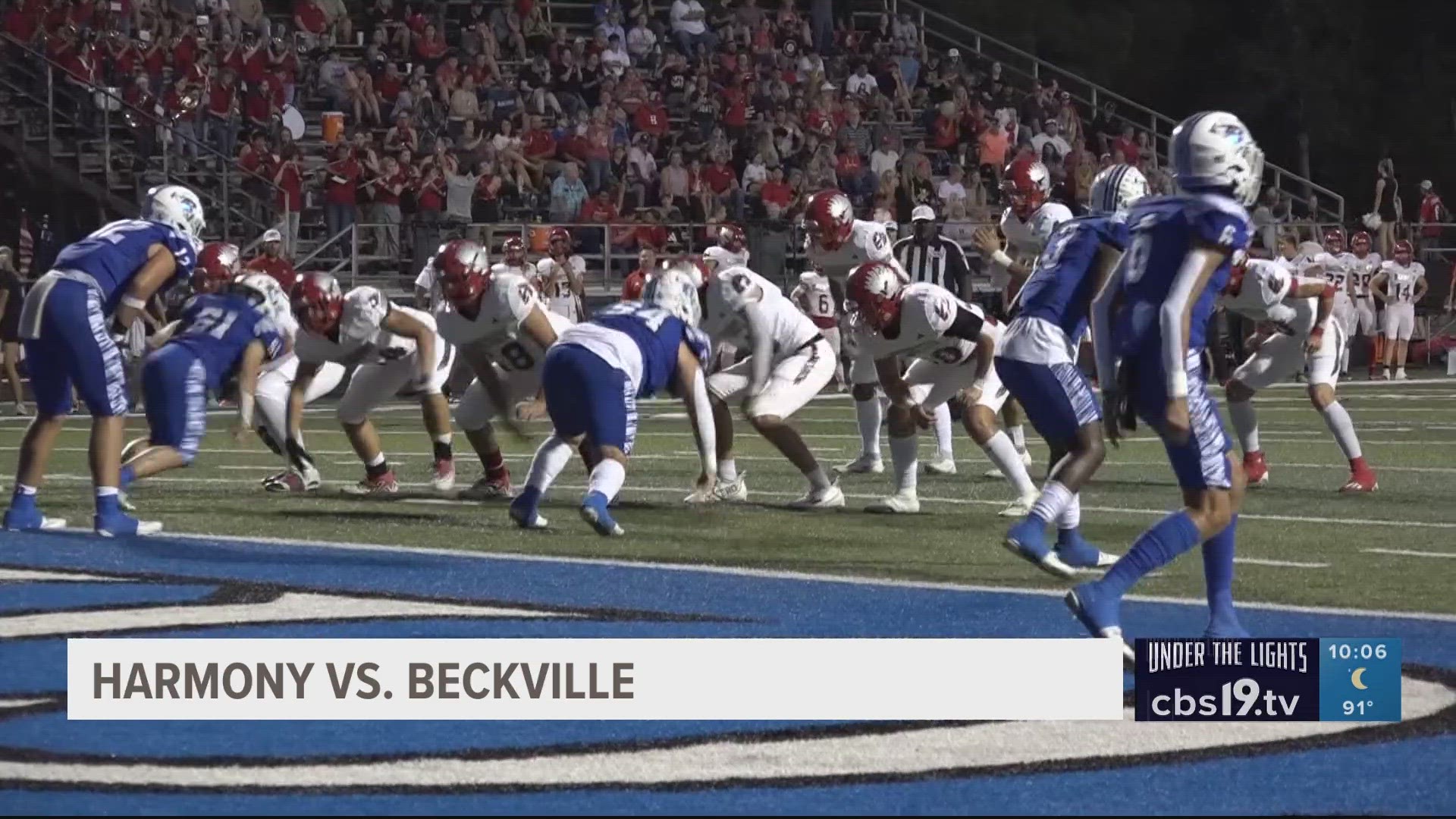 Harmony vs. Beckville | cbs19.tv