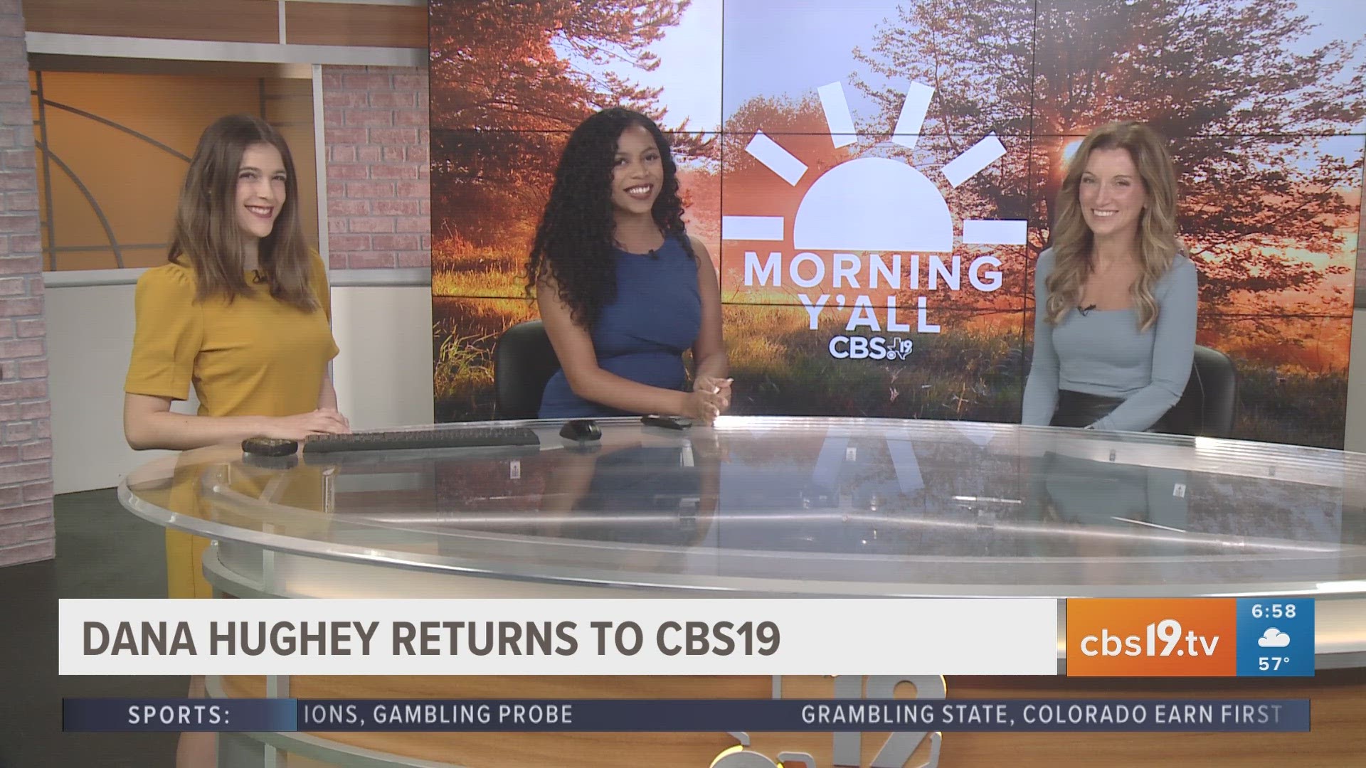 A FAMILIAR FACE RETURNS: Dana Hughey comes back to co-anchor CBS19's ...