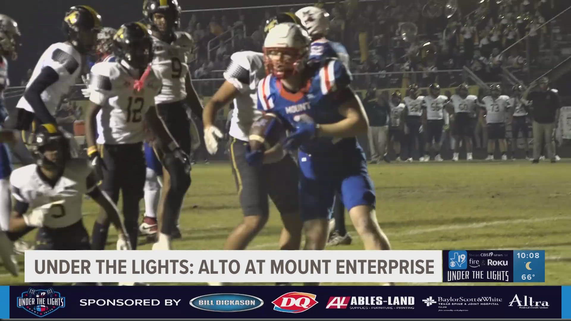 UNDER THE LIGHTS: Mount Enterprise demolishes Alto 64-15 | cbs19.tv