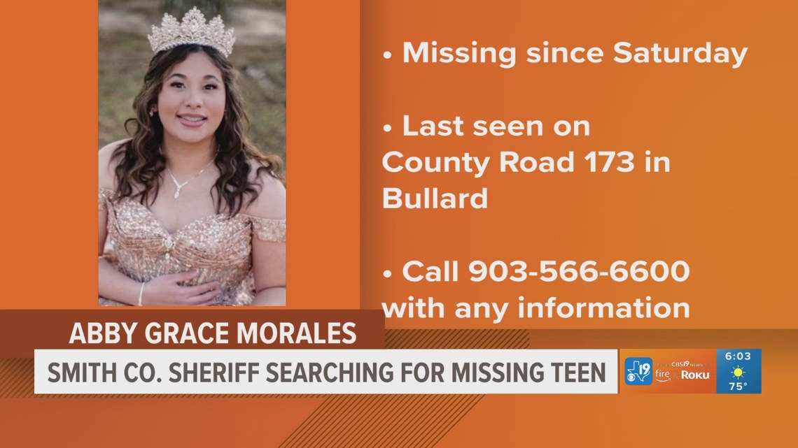 Officials searching for missing Smith County girl | cbs19.tv