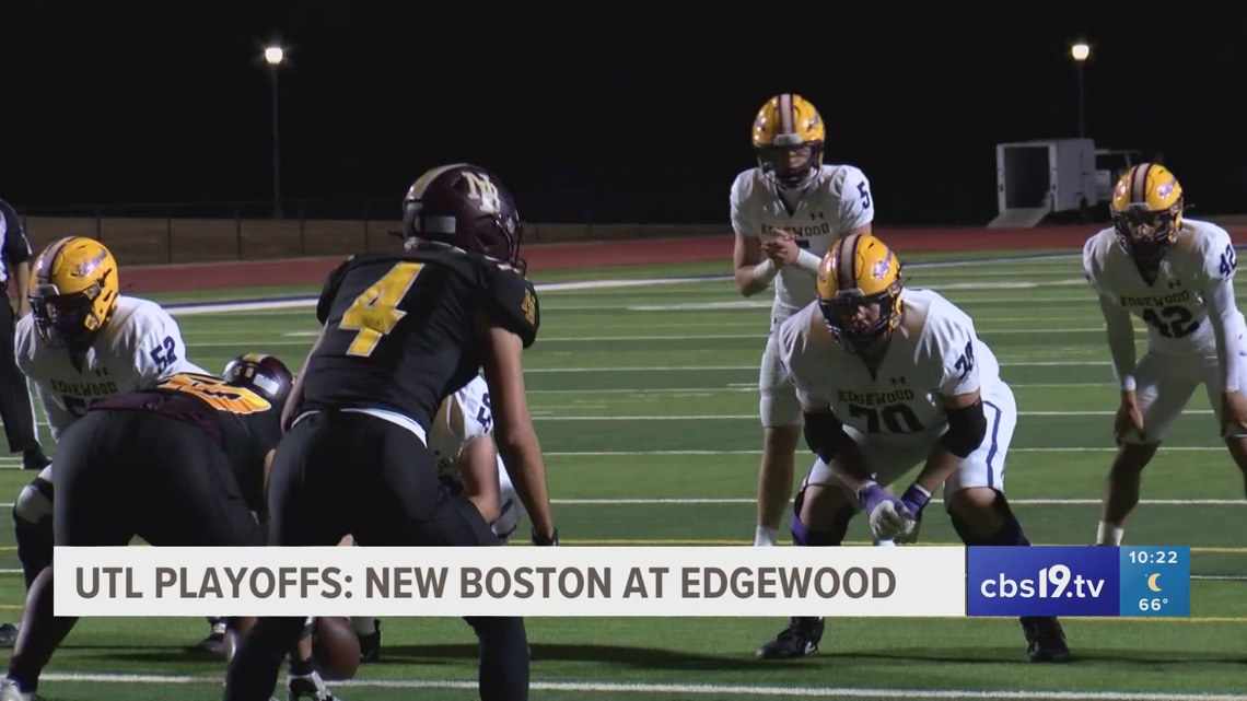 UNDER THE LIGHTS: Edgewood sneaks past New Boston 42-39 | cbs19.tv