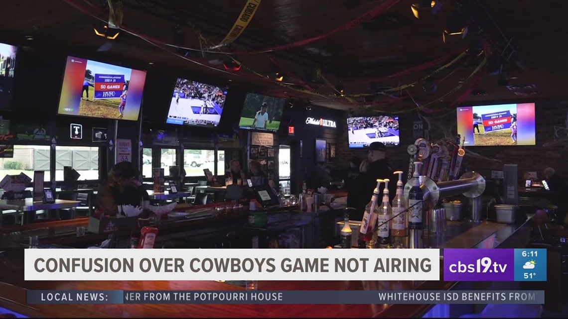 No Cowboys game draws confusion from East Texas community | cbs19.tv