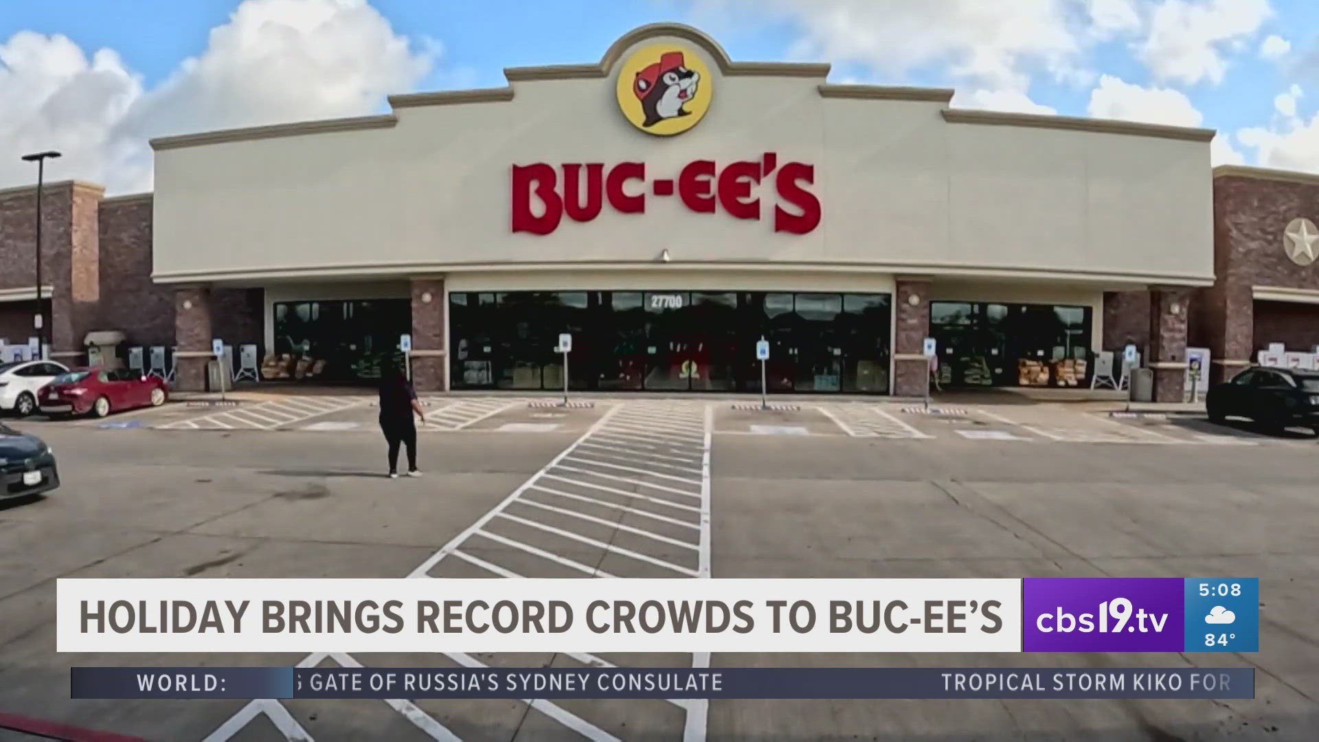 Labor Day weekend brings record crowds to Buc-ee's | cbs19.tv