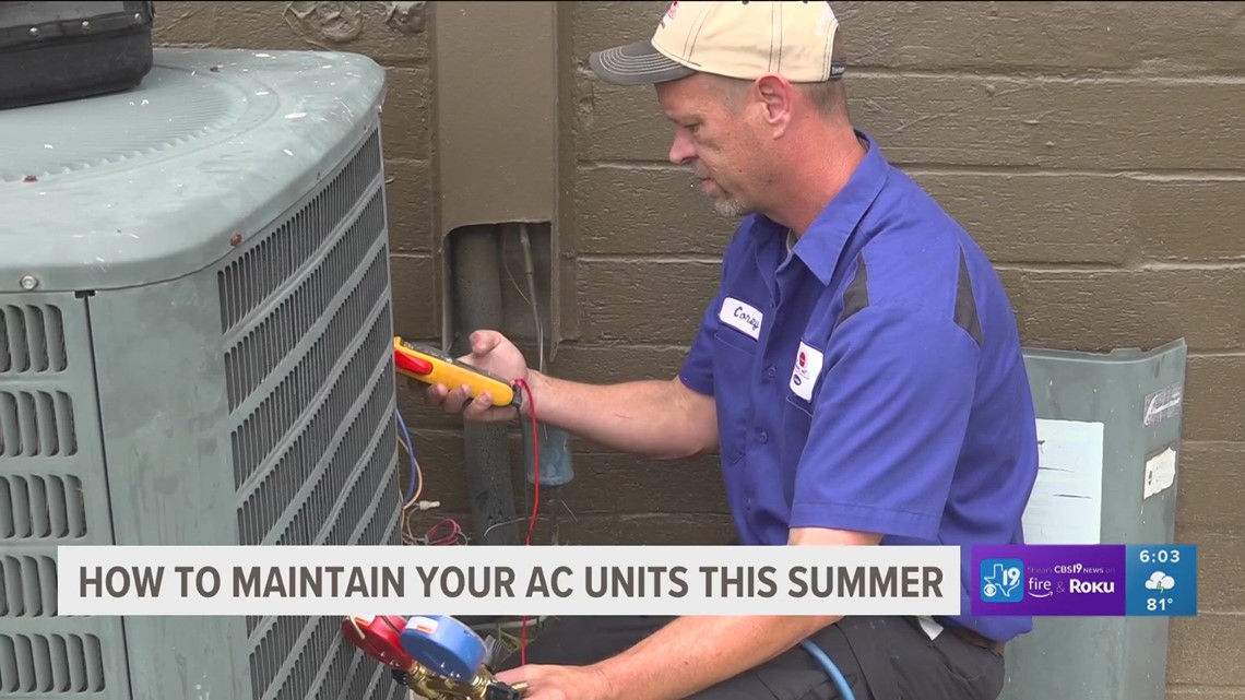 Maintaining your AC units as temperatures rise in East Texas | cbs19.tv