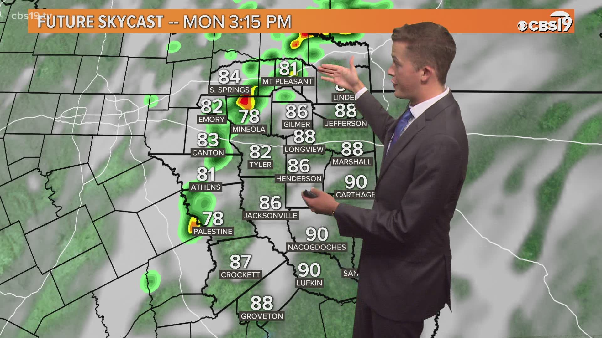 THE MORNING LOOP WEATHER: Monday, Sept. 14, 2020 | cbs19.tv