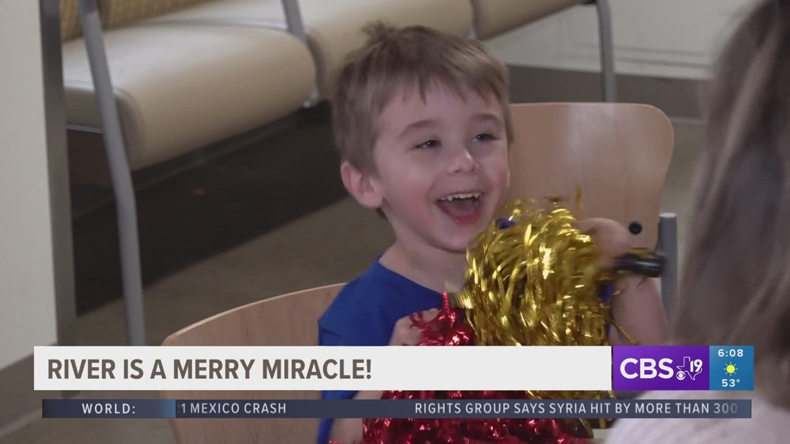 Merry Miracle: River and his family give back to new moms of premature ...