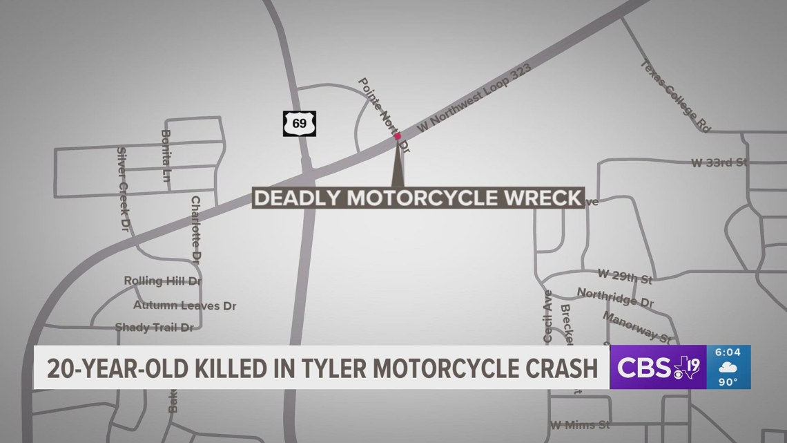 20-year-old killed in overnight motorcycle crash on Loop 323 in Tyler ...