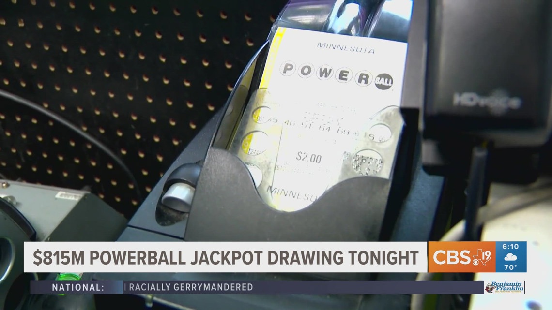 $815 million Powerball jackpot drawing tonight | cbs19.tv