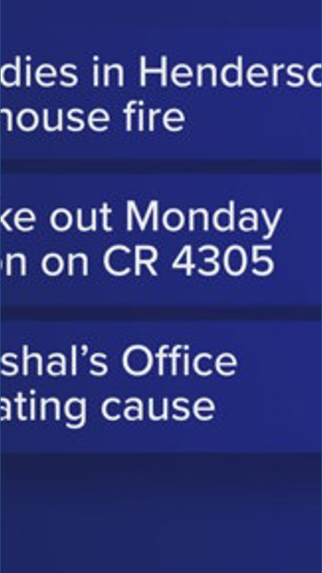 1 dead after fatal Henderson County fire, Marshal's Office ...