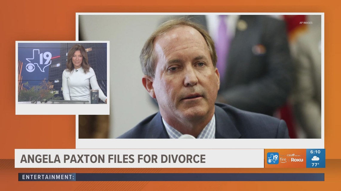 Angela Paxton files for divorce from Ken Paxton for 'biblical reasons ...