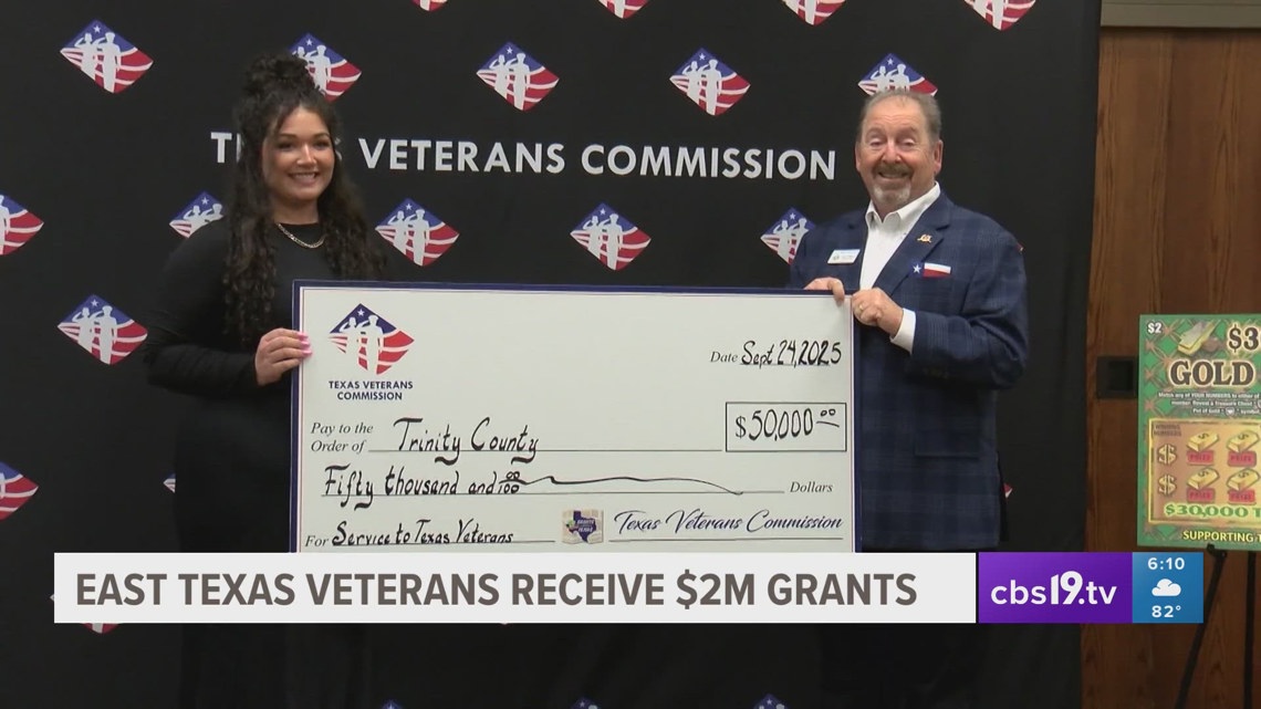 East Texas veterans receive nearly $2M in grants from Texas Veterans ...