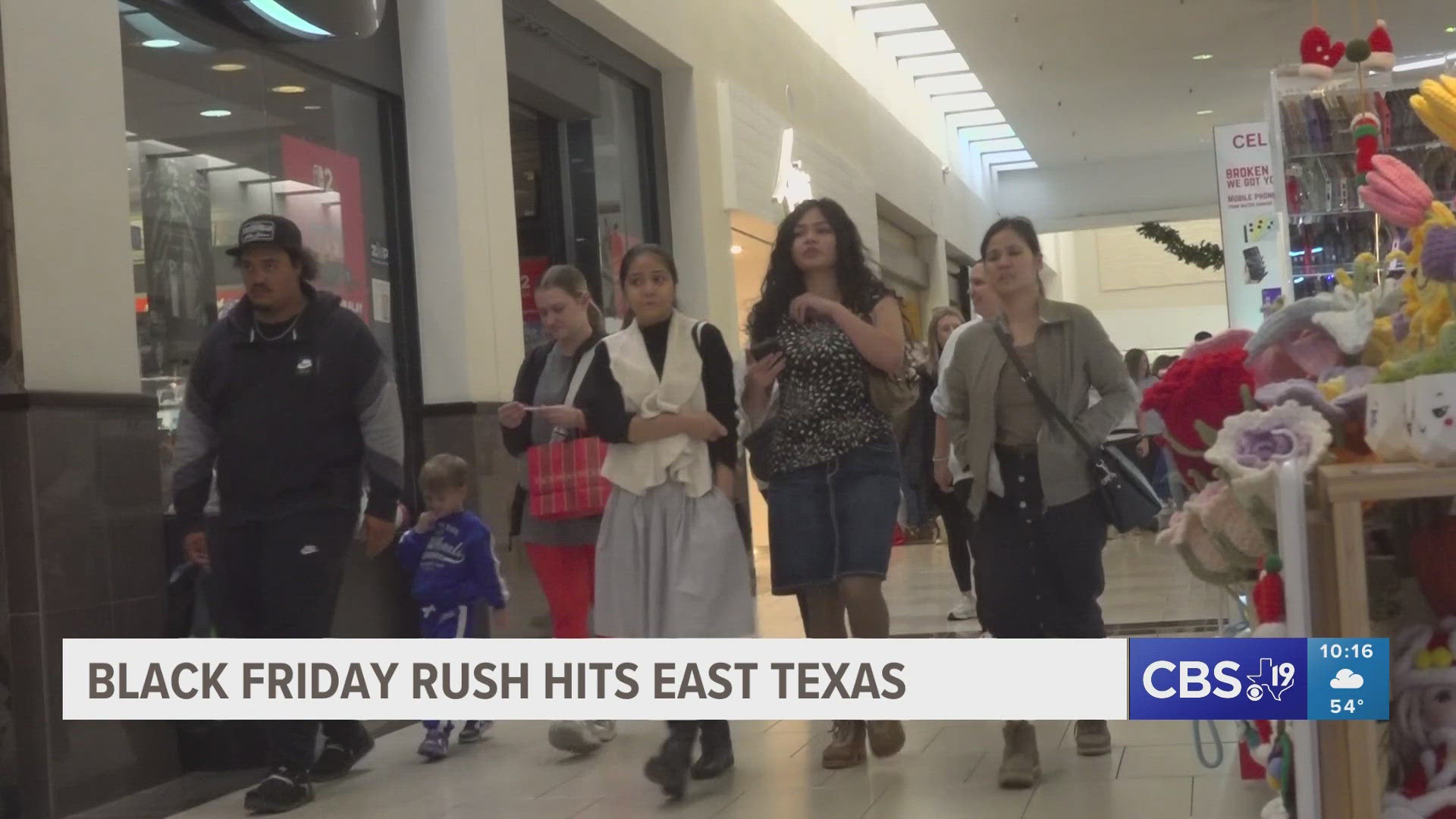 Black Friday shoppers flood Tyler's Broadway Square Mall | cbs19.tv