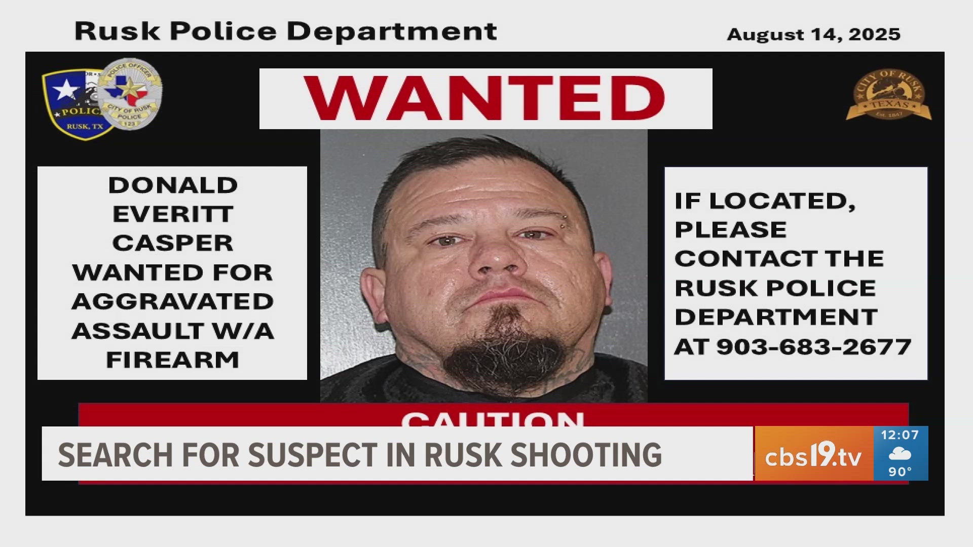 Police say shooting investigation underway in Rusk | cbs19.tv
