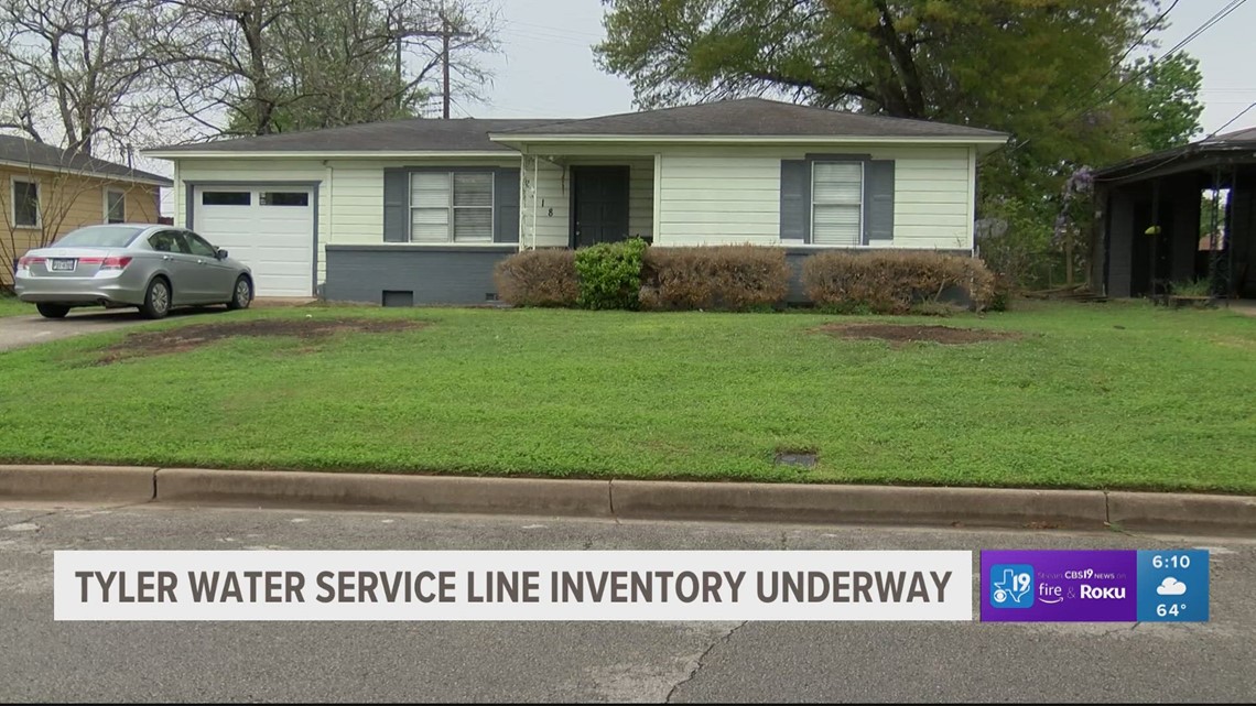 Tyler Water Utilities crews to conduct service line inventory | cbs19.tv