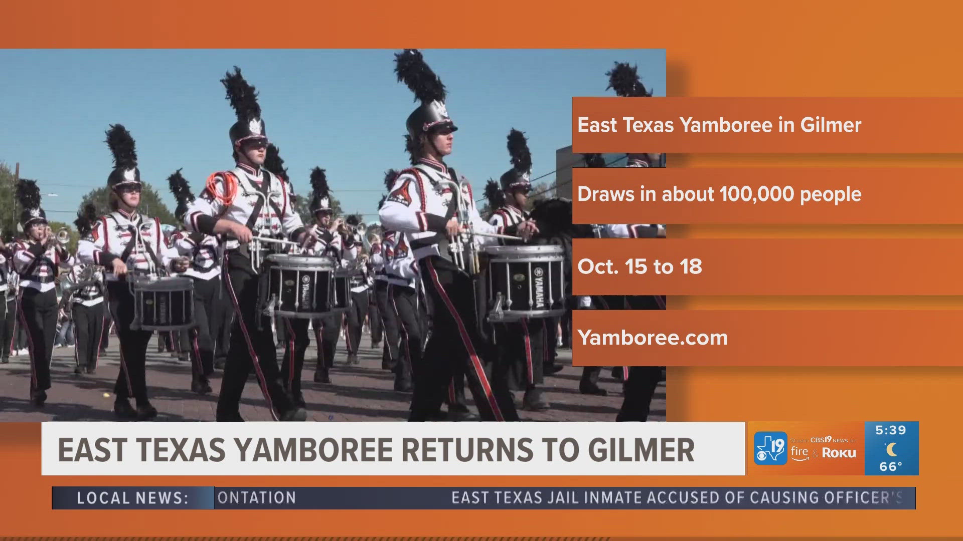 East Texas Yamboree celebrate 88 years of festivities | cbs19.tv