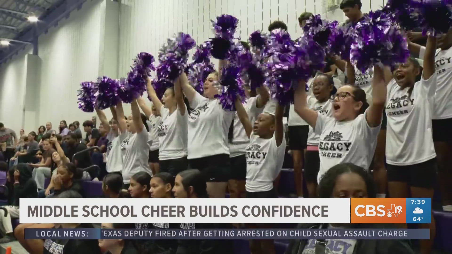 Texas middle school cheer builds confidence | cbs19.tv
