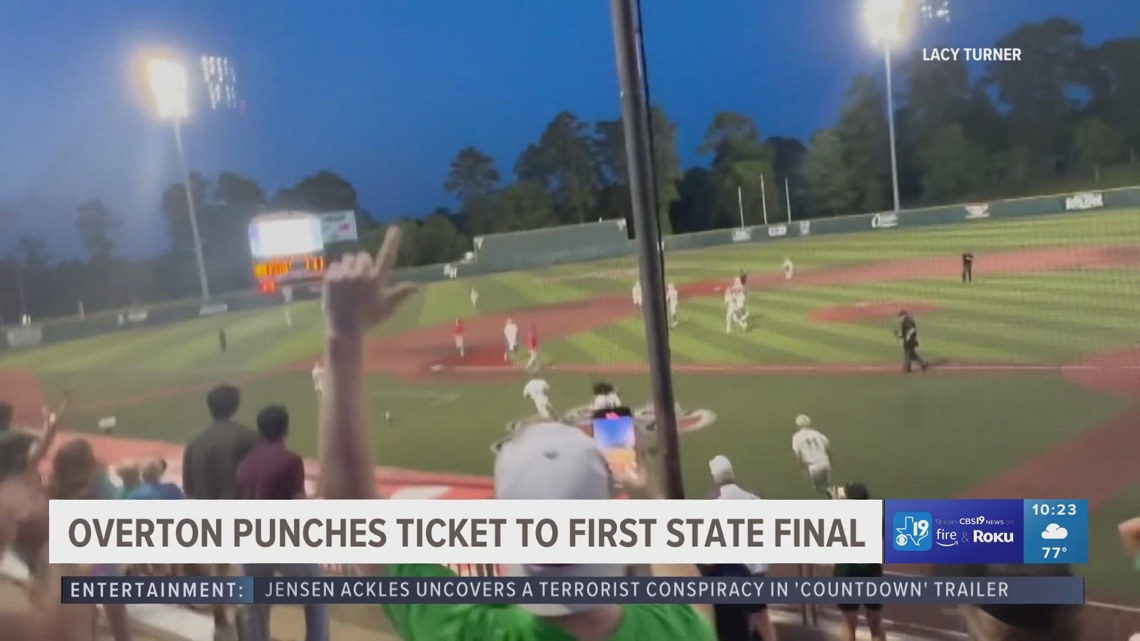 Overton Mustangs advance to state championship in baseball | cbs19.tv