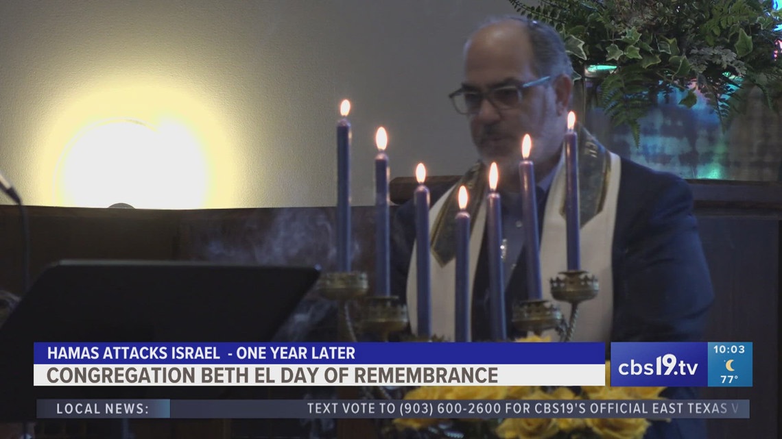 East Texans remember anniversary of Oct. 7 Hamas attack on Israel ...