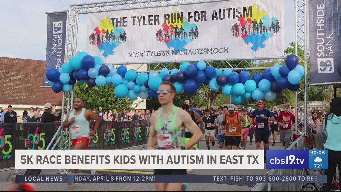 Tyler Run for Autism held Saturday, benefits children with autism ...