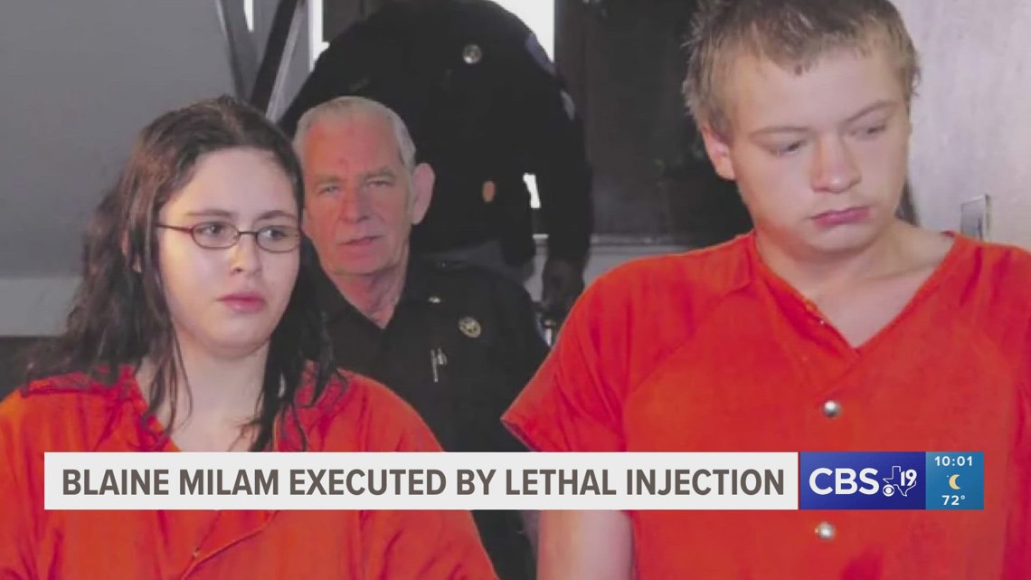 Blaine Milam executed Thursday by lethal injection | cbs19.tv