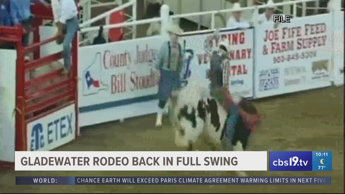 87th annual Gladewater Rodeo kicks off | cbs19.tv
