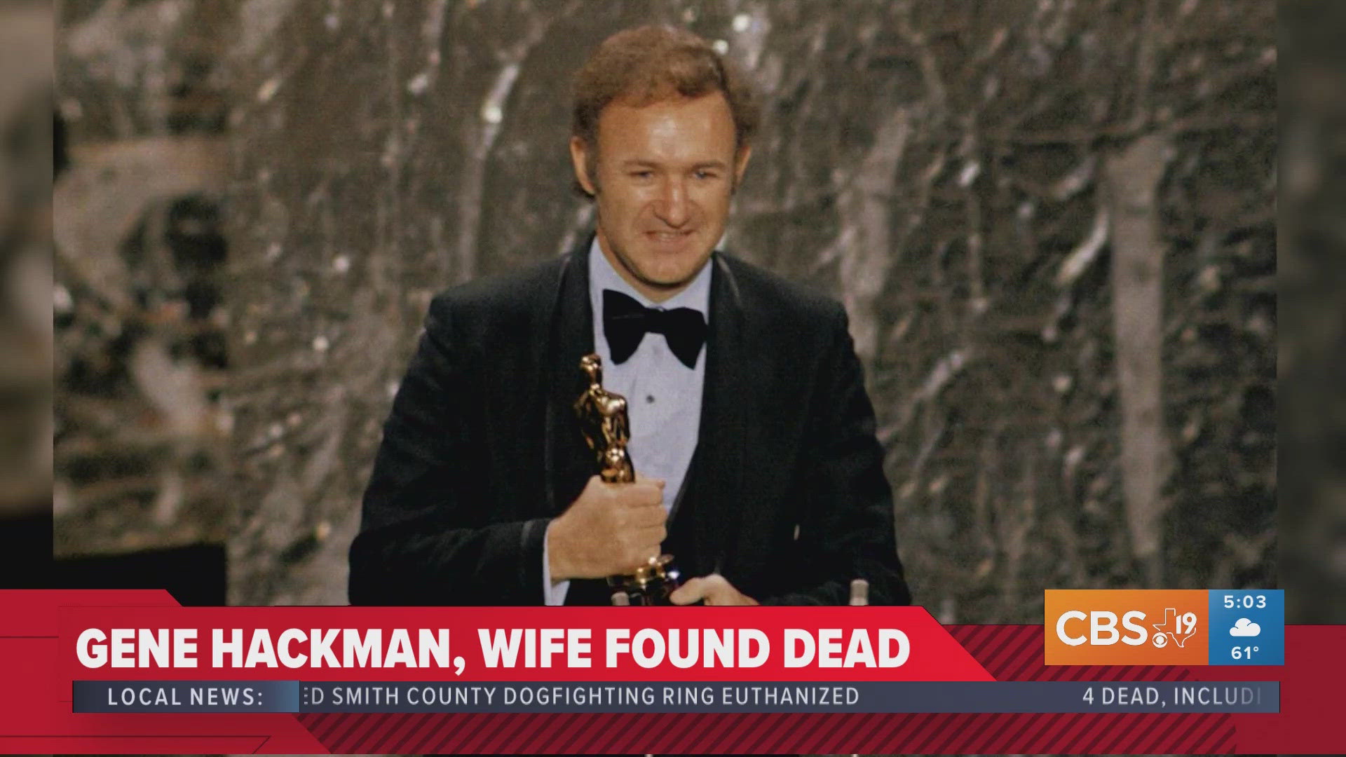Gene Hackman found dead; actor, Oscar-winner was 95 | cbs19.tv