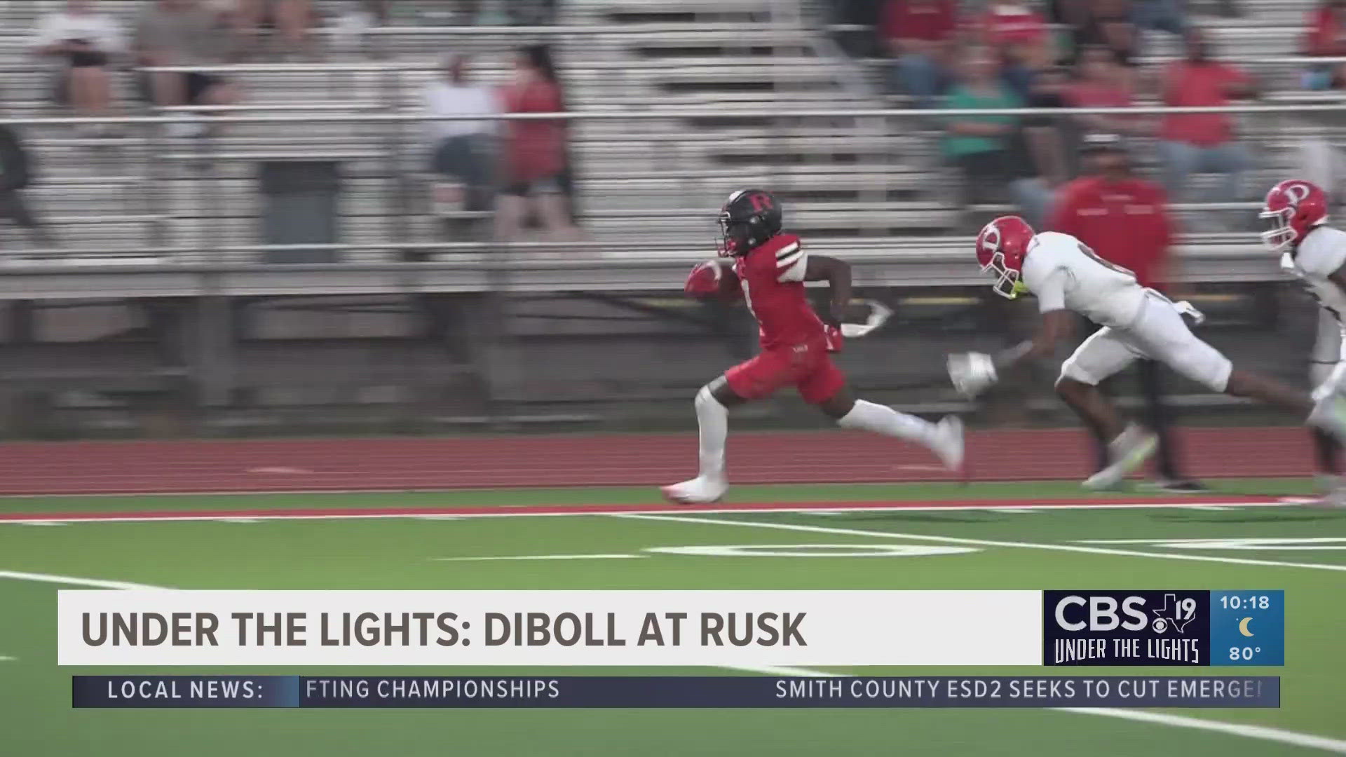UNDER THE LIGHTS: Diboll Lumberjacks vs. Rusk Eagles | cbs19.tv