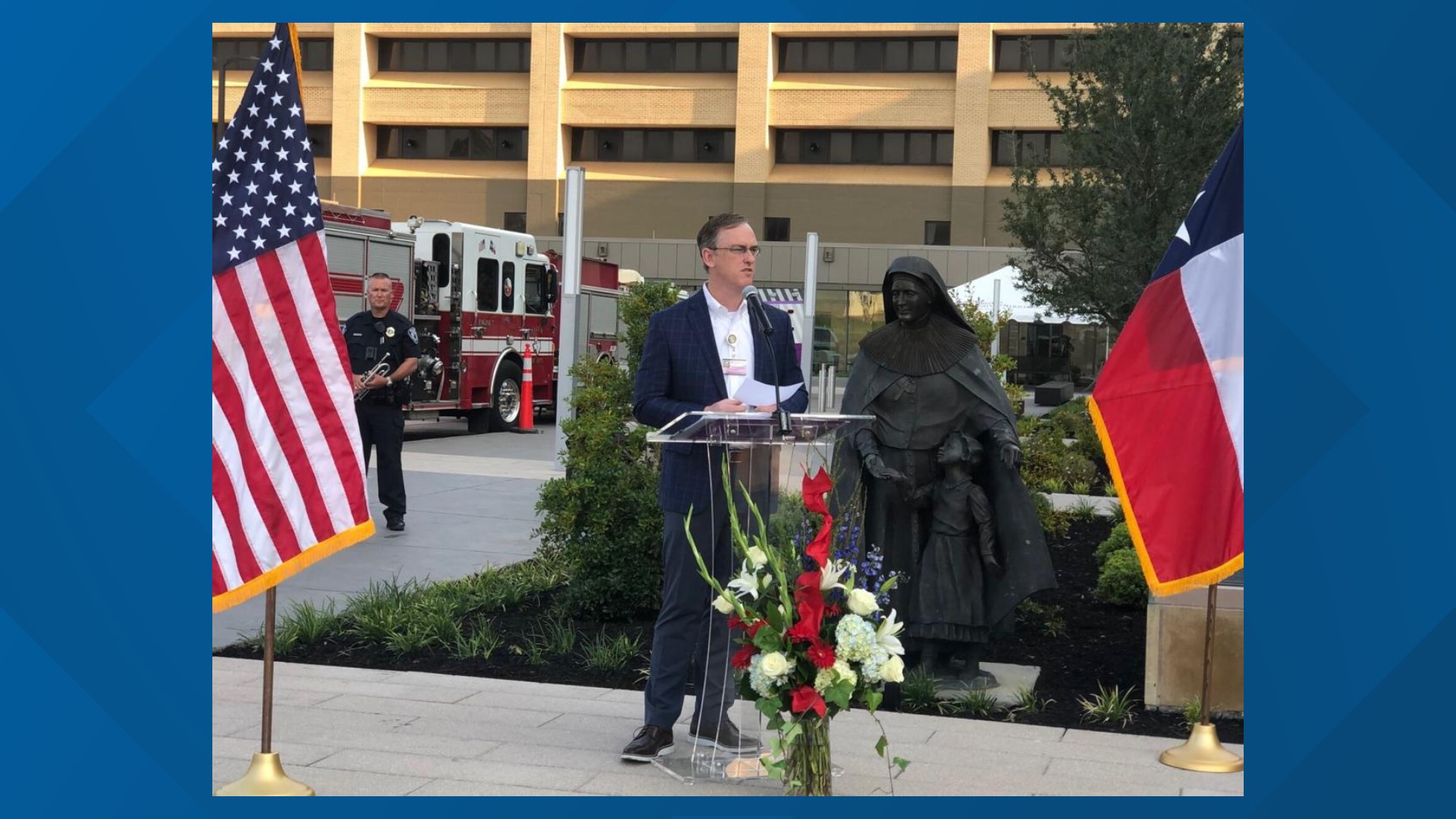 CHRISTUS Trinity Mother Frances honors 9/11 victims with prayer | cbs19.tv