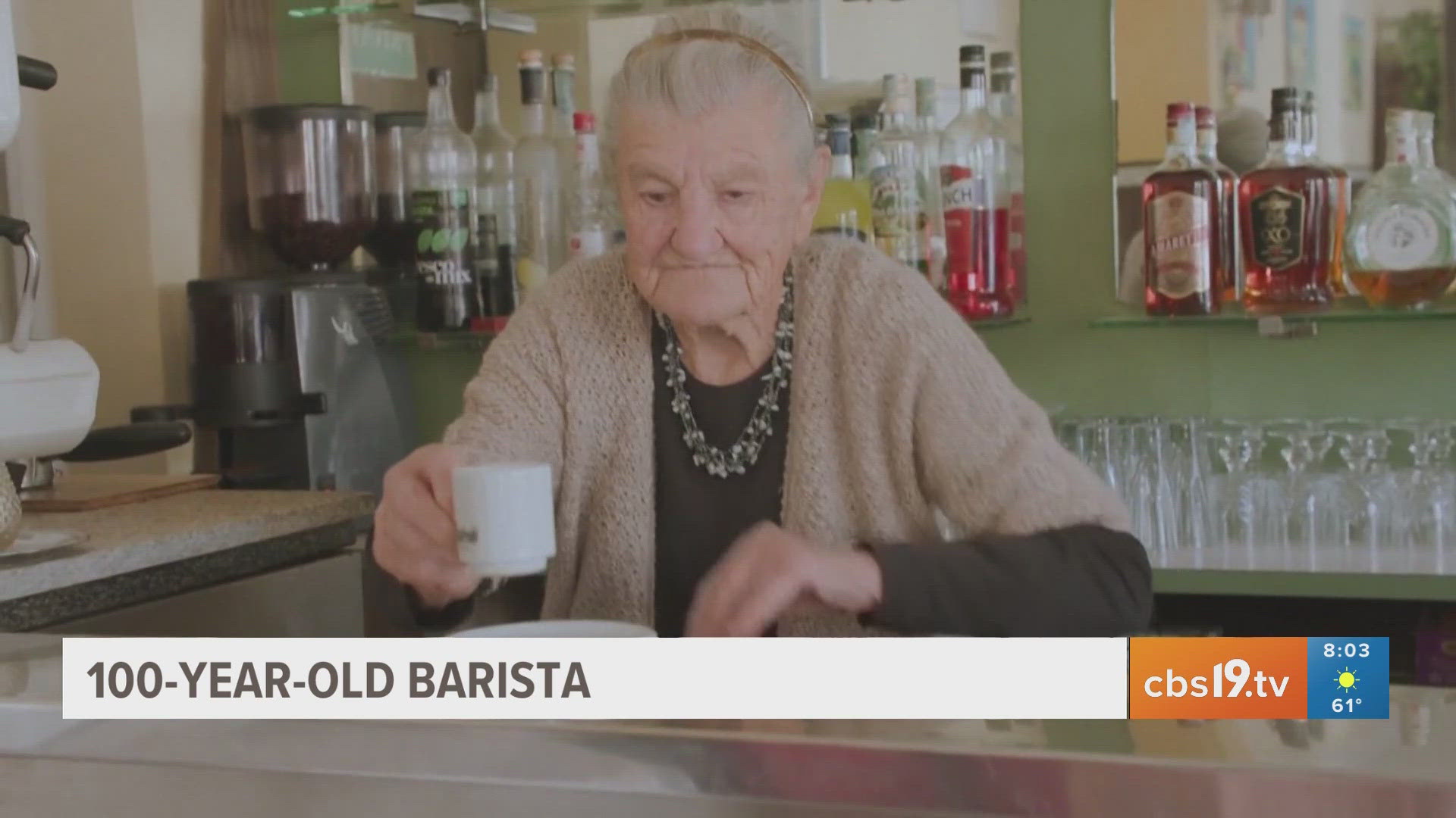 100-year-old believed to be Italy's longest-serving barista | cbs19.tv