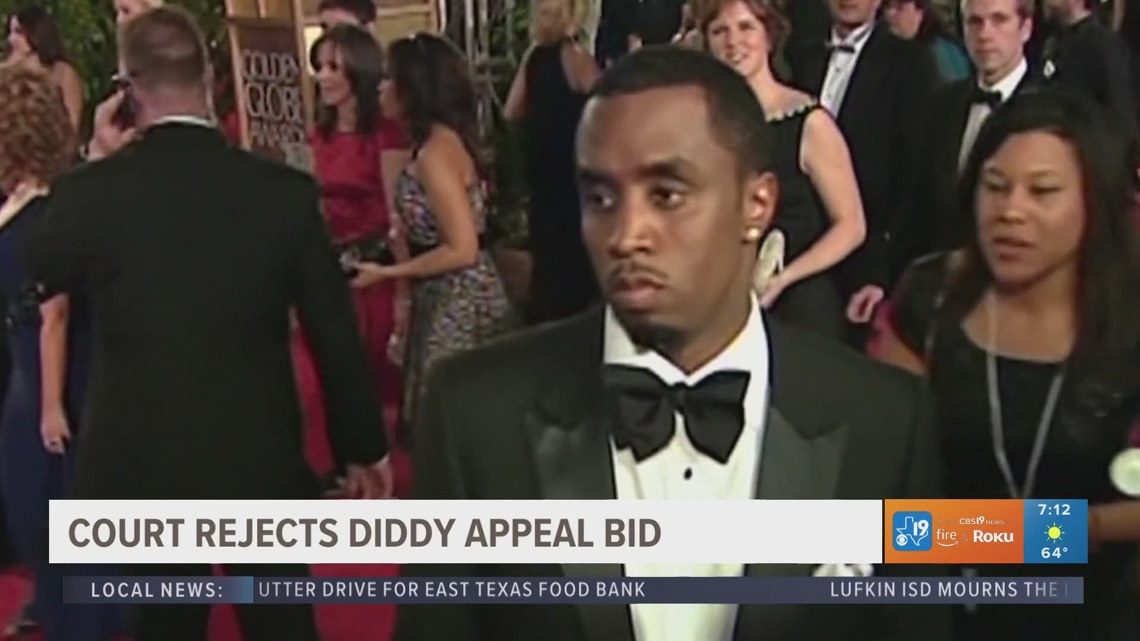 Court rejects Diddy's appeal bid | cbs19.tv