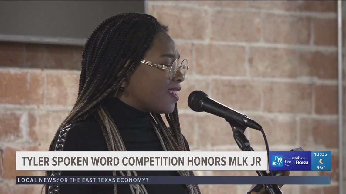 Tyler spoken word competition honors Dr. Martin Luther King Jr. | cbs19.tv