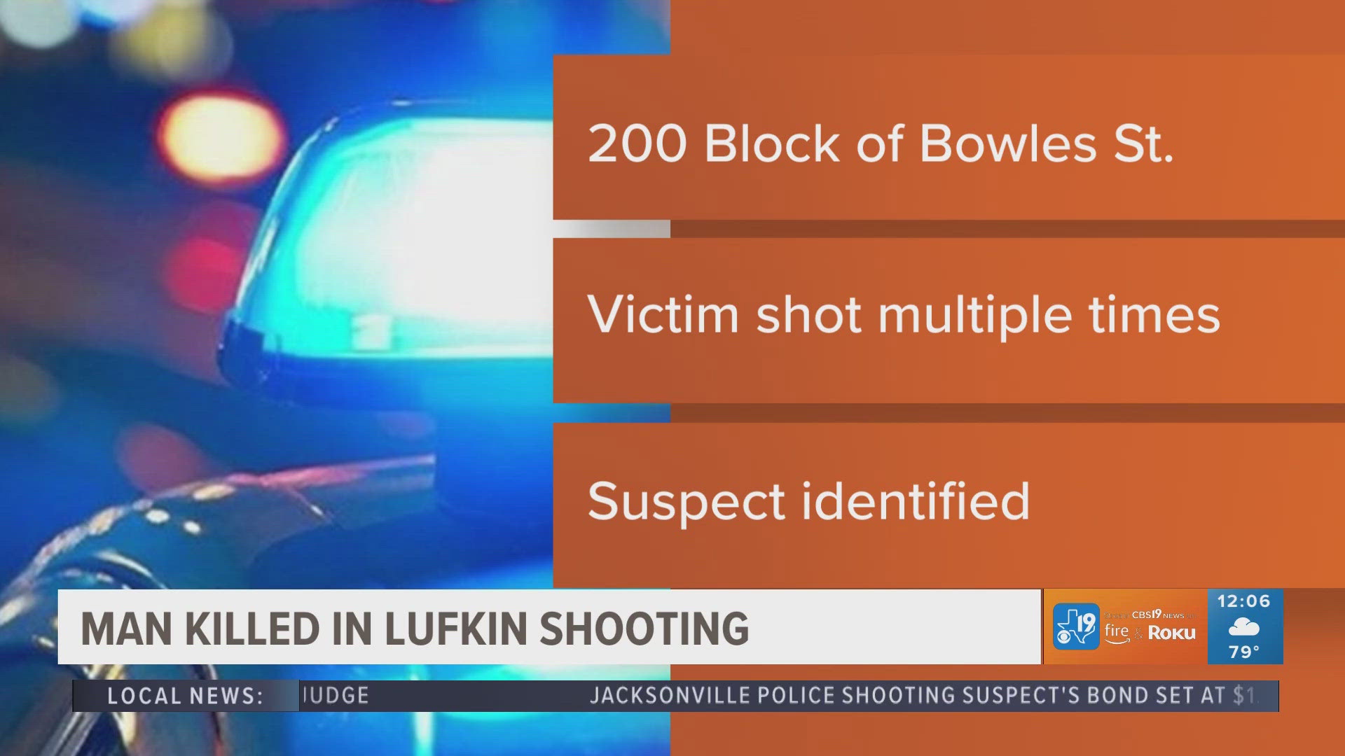 Man charged with murder in connection with Lufkin shooting | cbs19.tv