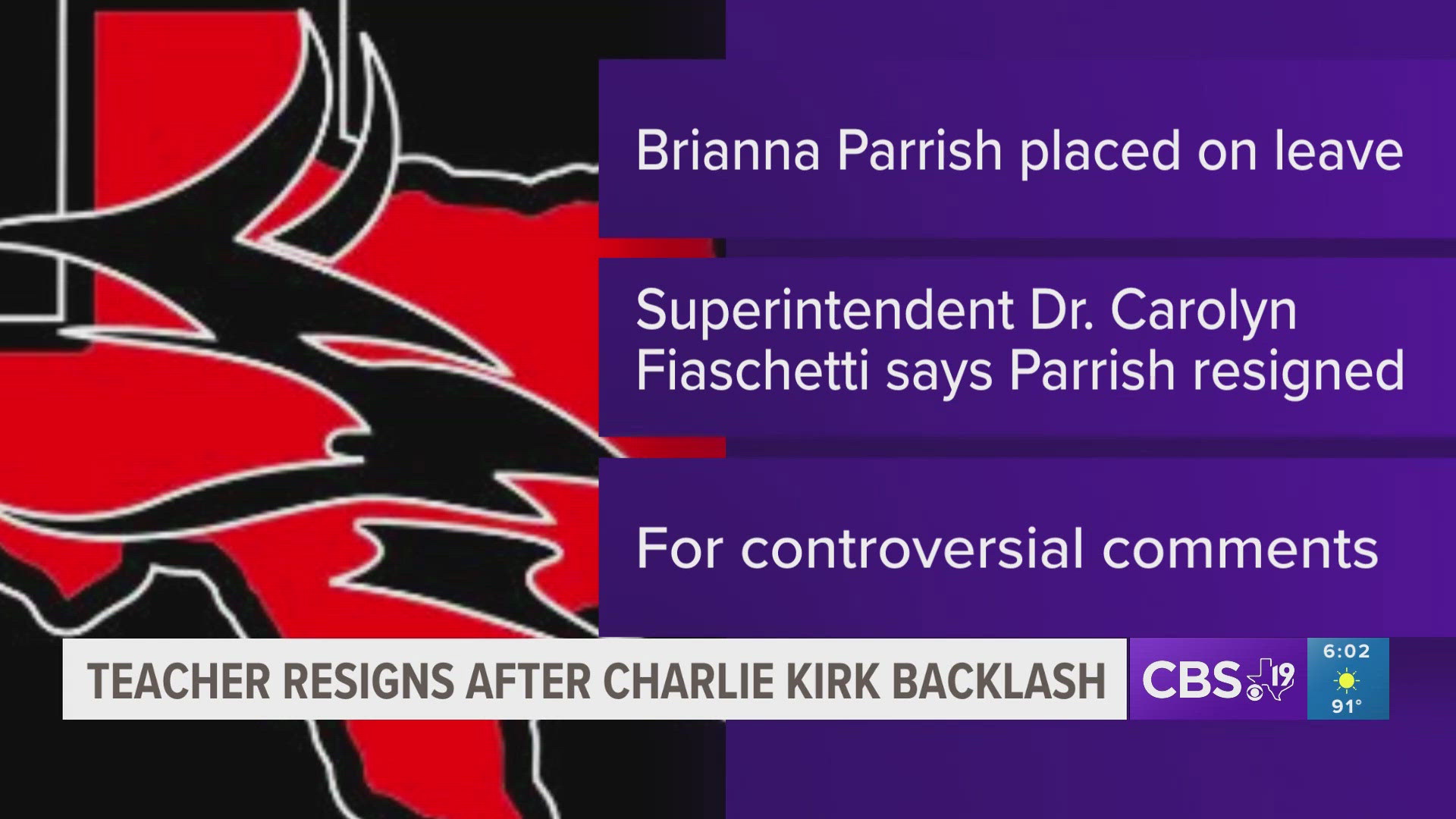 East Texas teacher resigns after comments about Charlie Kirk's death ...