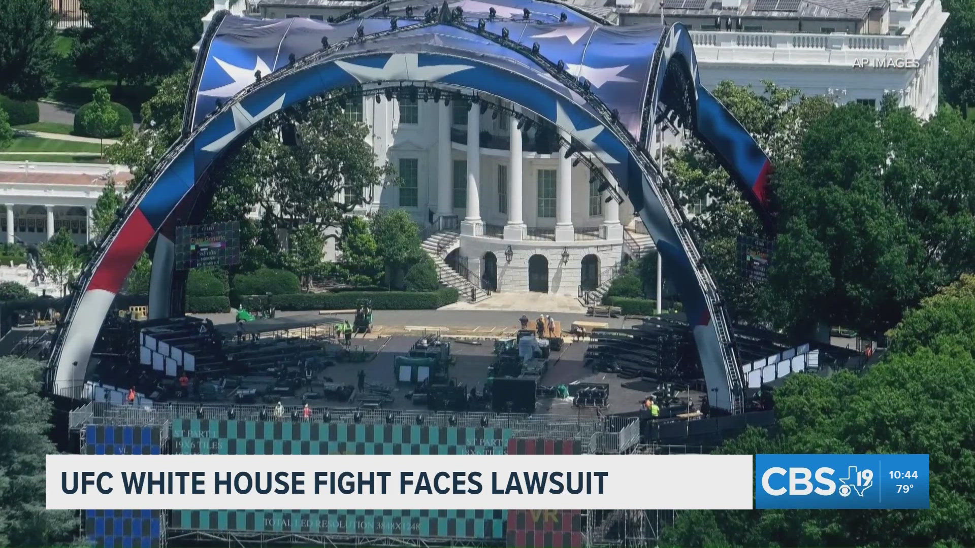 Lawsuit seeks to block UFC event planned on White House South Lawn ...