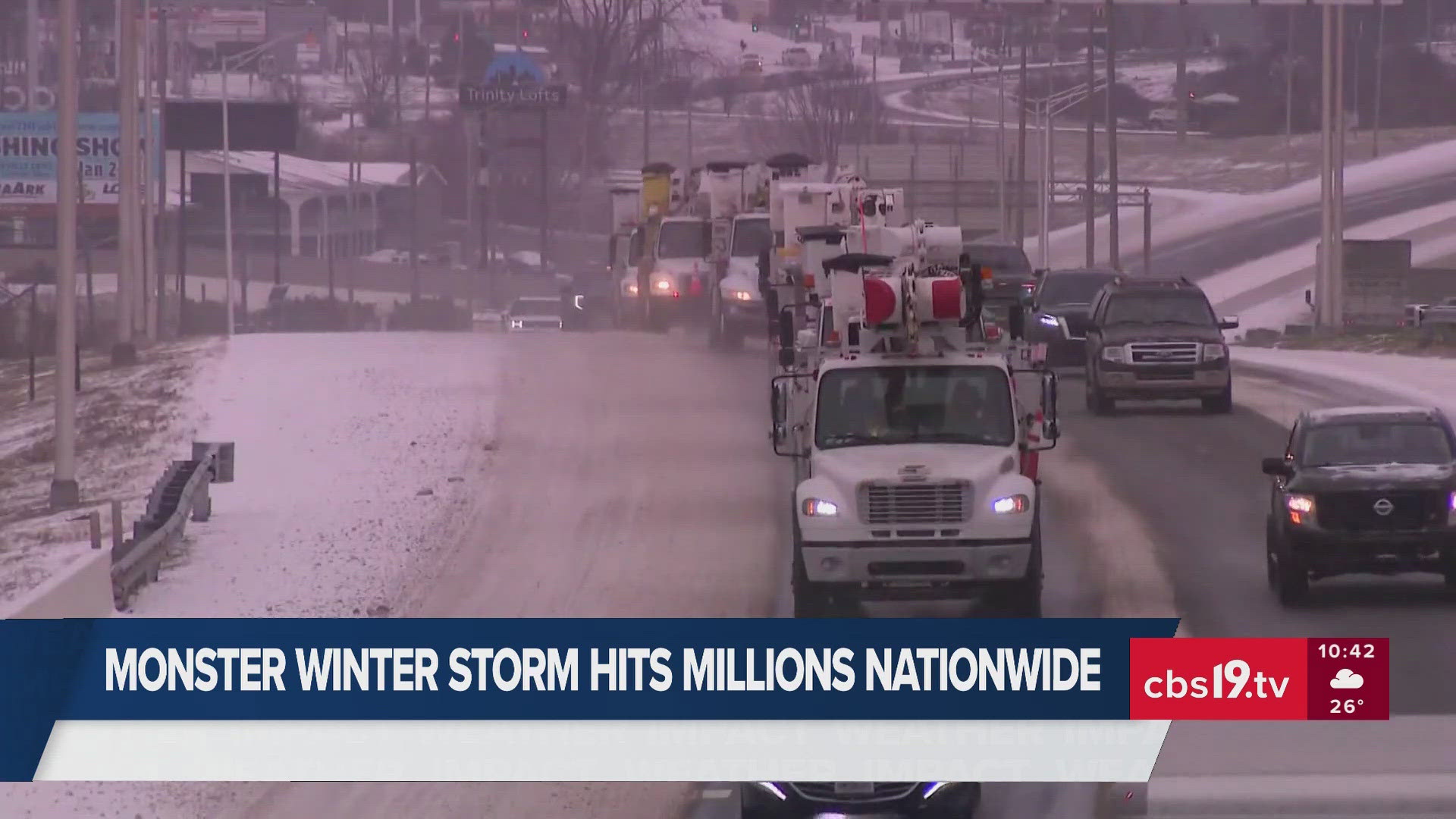 Winter storm could bring record cold to southern US | cbs19.tv