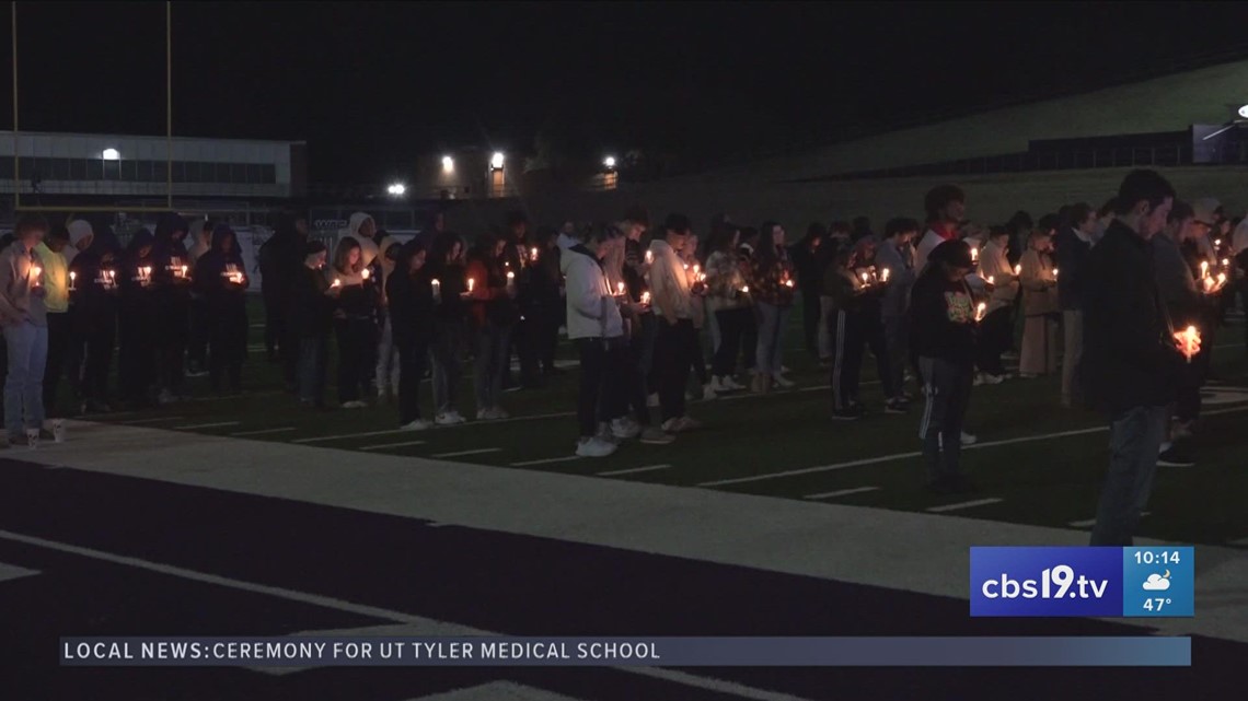 SFA students honored in candle lit vigil | cbs19.tv