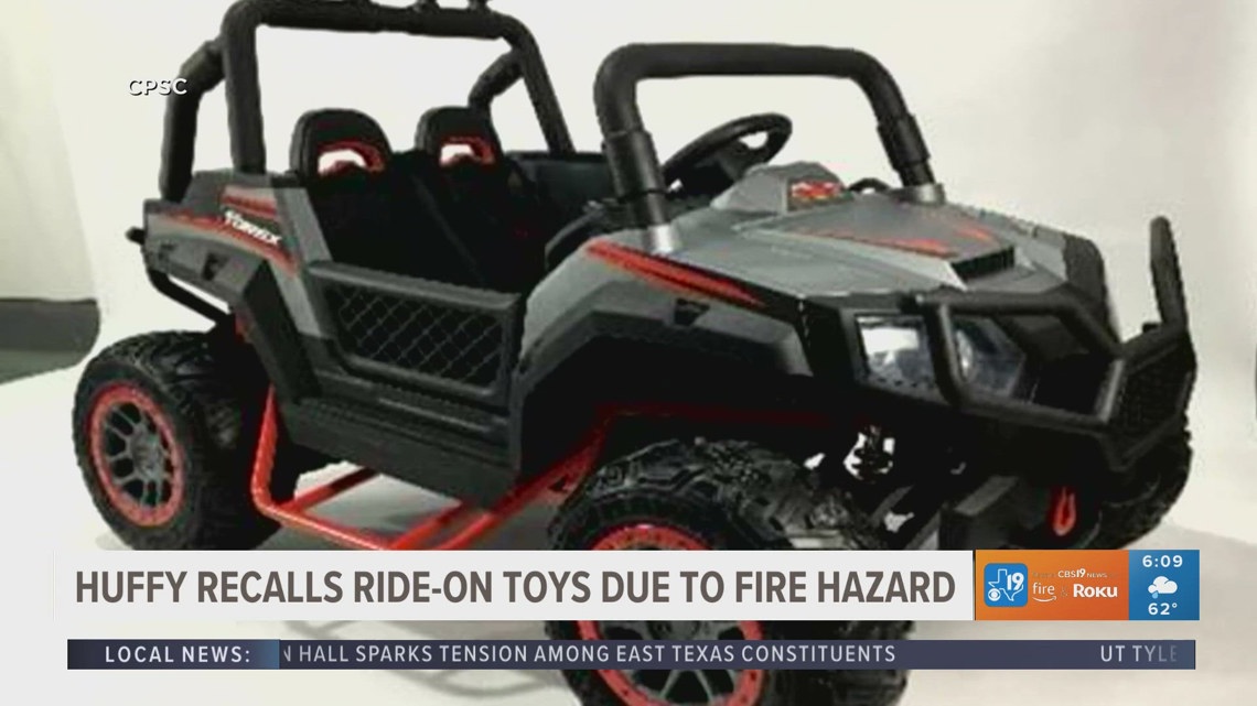 Huffy recalls ride-on toys due to fire hazard | cbs19.tv
