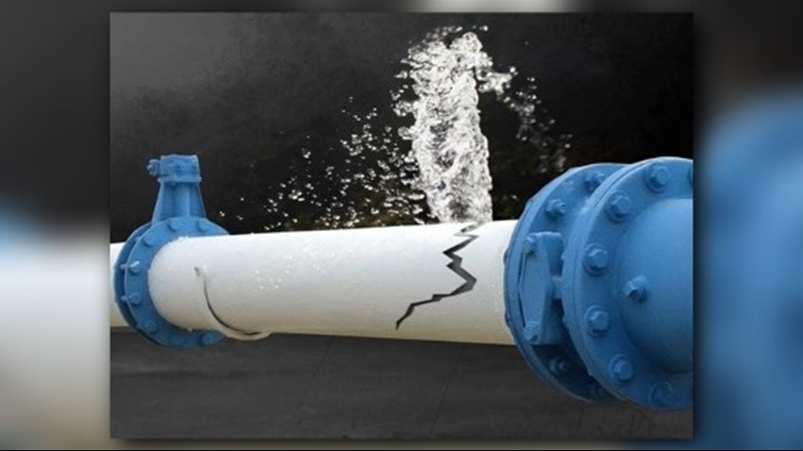Water service disrupted in Lufkin due to major 24-inch line leak | cbs19.tv