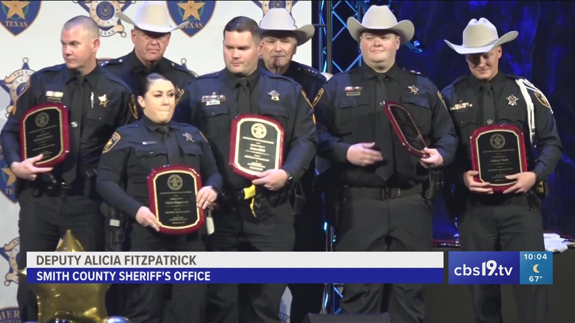 Smith County deputies recognized at awards banquet | cbs19.tv