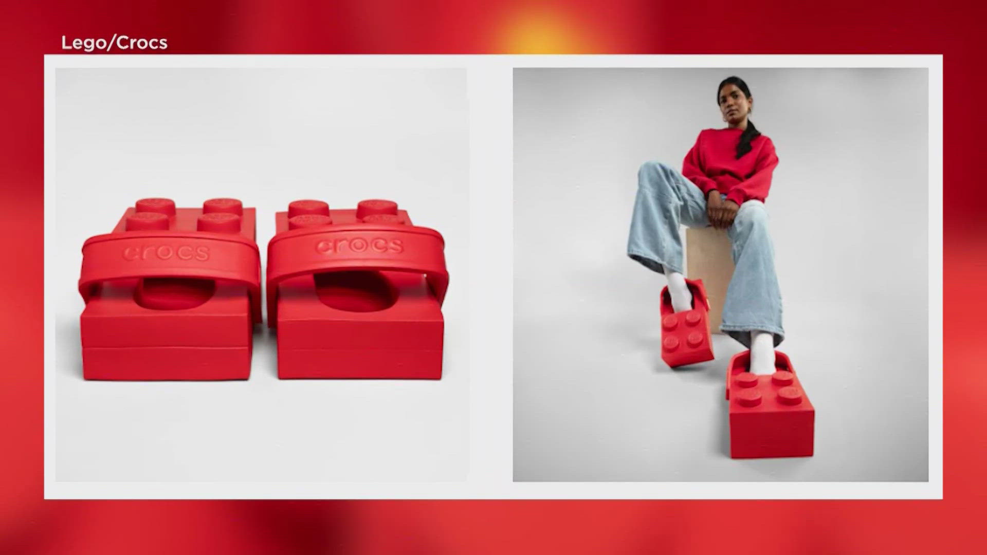 Lego collaborates with Crocs for something you can step in | cbs19.tv